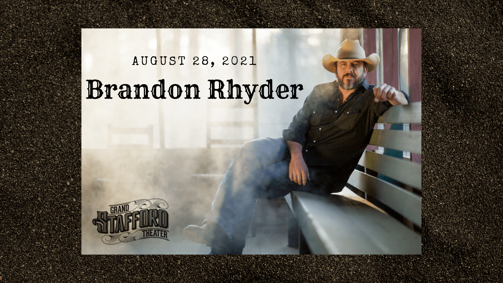 Brandon Rhyder w/ Great American Boxcar Chorus – Grand Stafford Theater