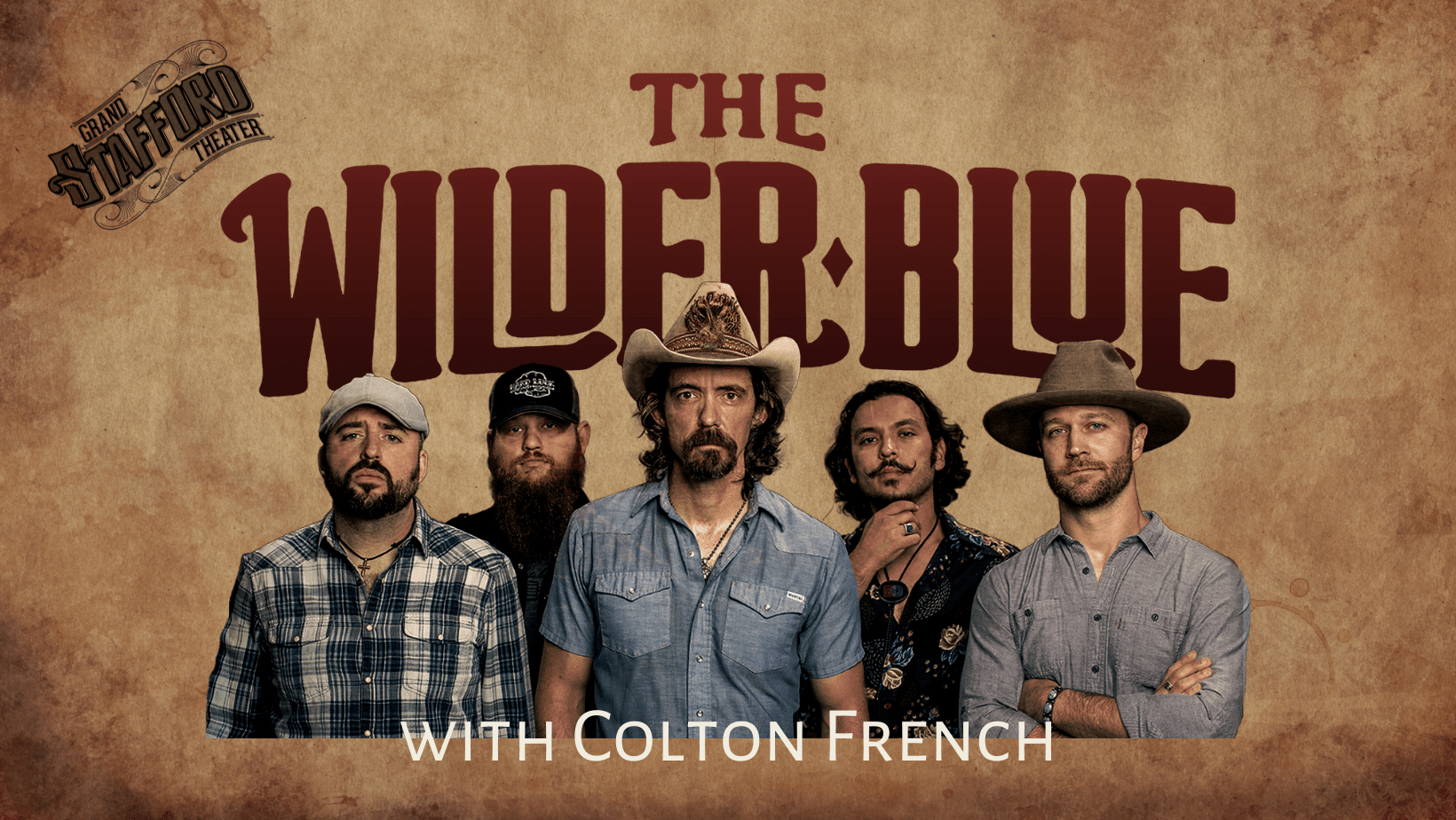 The Wilder Blue w/ Colton French – Grand Stafford Theater